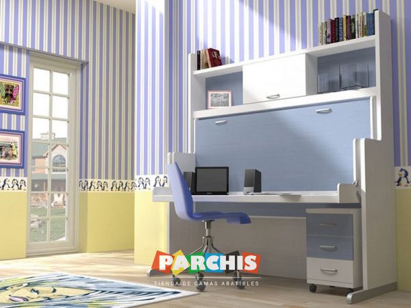 Cama abatible con escritorio Fuenlabrada - Camas Abatibles