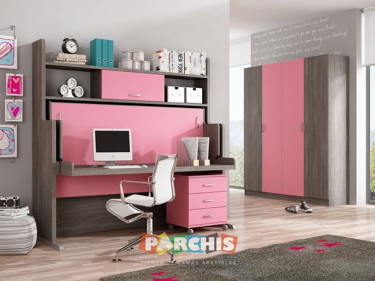 Cama abatible con Escritorio Pueblanueva | Camas Abatibles