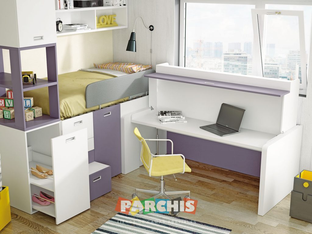 Cama Abatible con Escritorio Cabezuela | Camas Abatibles