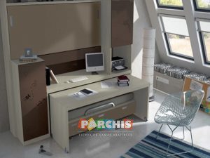 Litera Abatible con Escritorio Cobisa | Literas Abatibles