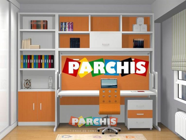 Litera Abatible con Escritorio Cobisa | Literas Abatibles