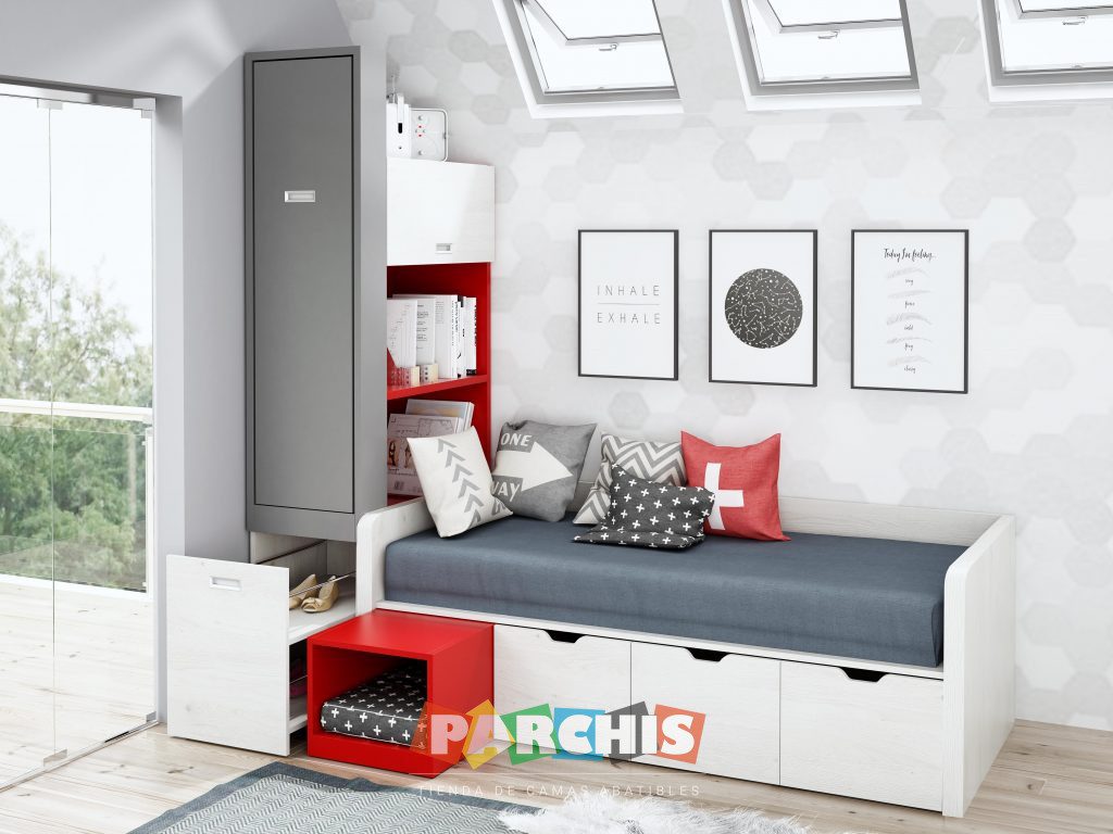 Cama Compacta Cañada - Camas Abatibles