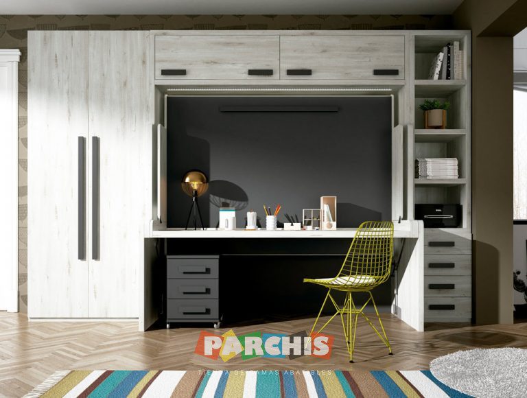 Cama abatible con escritorio Alcobendas - Camas Abatibles